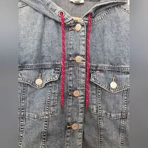 Tommy Hilfiger | Jackets & Coats | Y2k Tommy Hilfiger Light Blue Denim ...